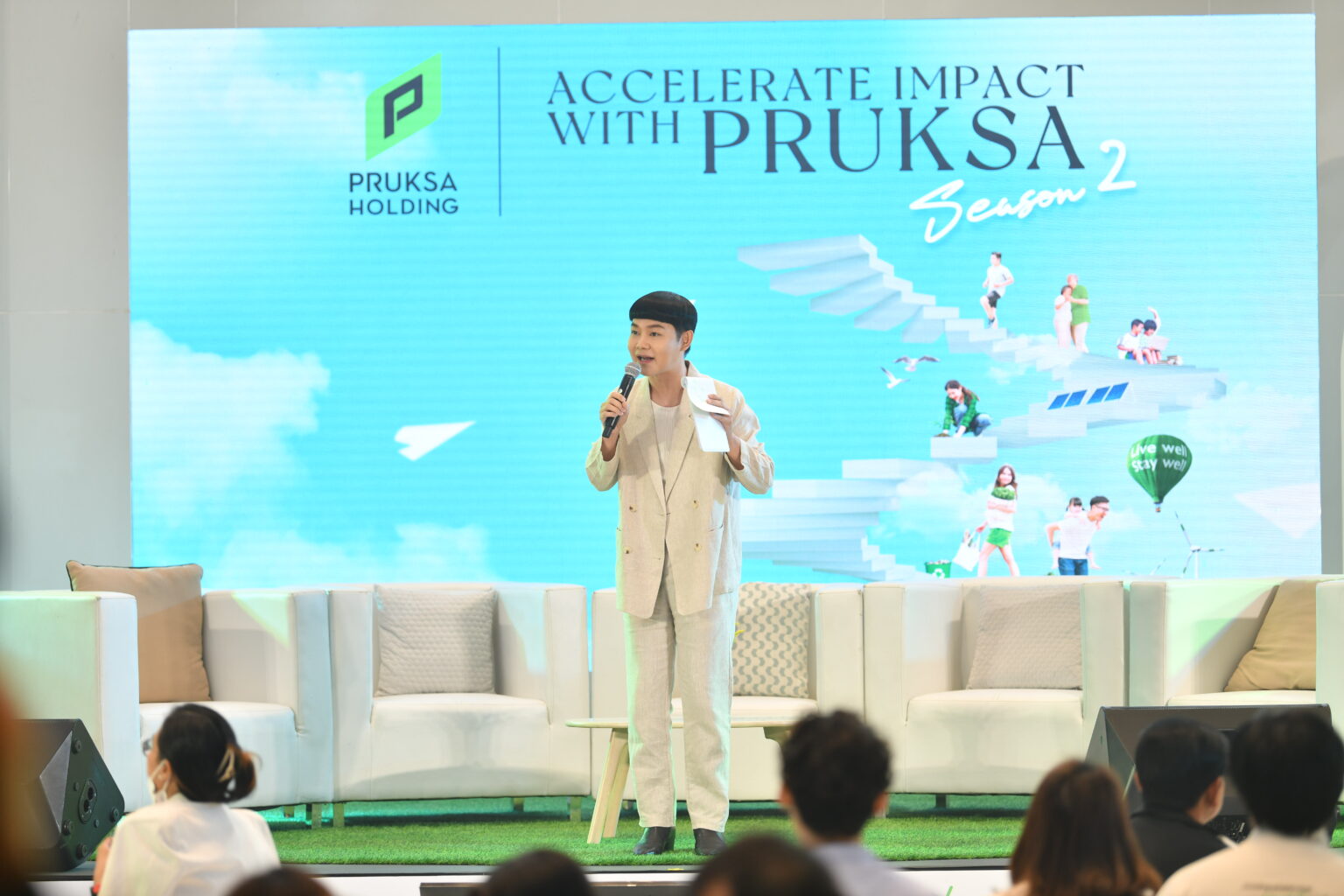 แถลงข่าว “Accelerate Impact with PRUKSA Season 2” และงาน “PRUKSA Thanks ...