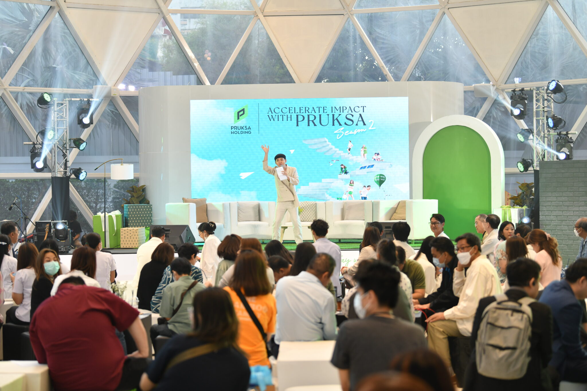 แถลงข่าว “Accelerate Impact with PRUKSA Season 2” และงาน “PRUKSA Thanks ...